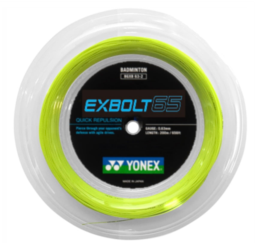 Yonex Exbolt 65 string- 200m Reel – Werder Rackets